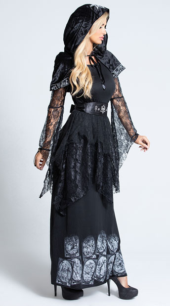 Black Magic Mistress Costume, Black Witch Costume - Yandy.com