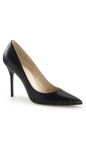 Elongated Classic Pointed Toe Pump, Basic Pumps - Yandy.com