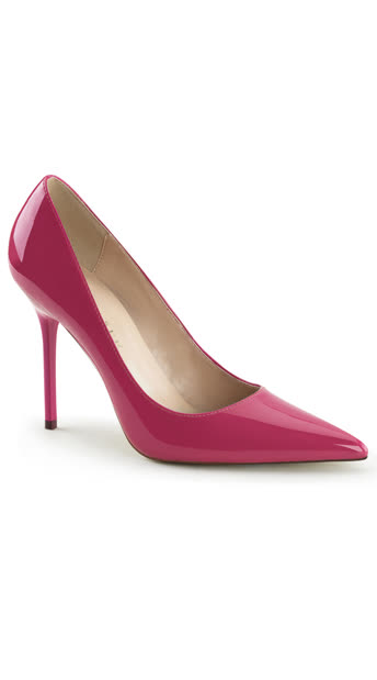 Elongated Classic Pointed Toe Pump, Basic Pumps - Yandy.com