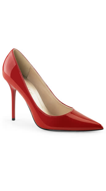 Elongated Classic Pointed Toe Pump, Basic Pumps - Yandy.com