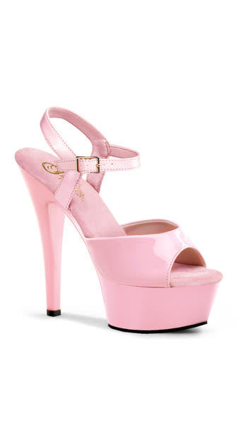 6 Inch Spike Heel Platform Sandal, 6