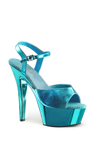 6 Inch Spike Heel Platform Sandal, 6