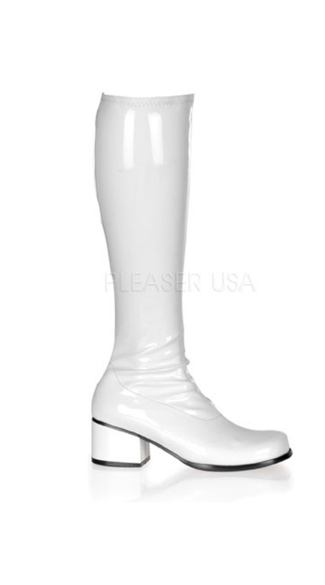 Retro GoGo Boots, Knee High Go Go Boots - Yandy.com