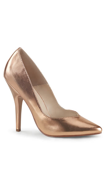 5" Kitten Heel Classic Pointed Toe Pump