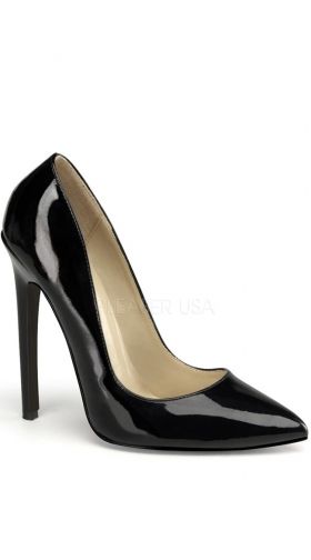 5" Stiletto Heel Ankle Strap D' Orsay Pump