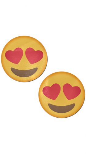 Smile Pasties, Yellow Face Pasties, Smiley Pasties