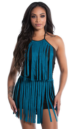 Yandy Peep the Look Mini Dress, Long Sleeve Cut-Out Mini Dress - Yandy.com