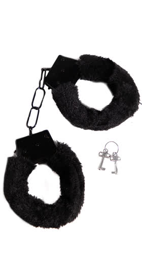 Furry Handcuffs, Hand Cuffs, Fuzzy Handcuffs, Bedroom Handcuffs, Toy ...