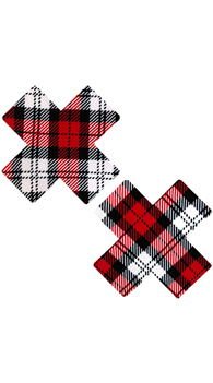 Clueless School Girl X Pasties, Plaid X Pasties - Yandy.com