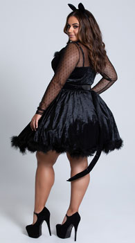 Plus Size Class Act Cat Costume, Sexy Cat Costume - Yandy.com