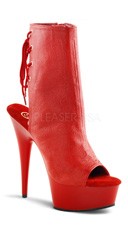 Open Toe and Back Ankle Boot, Open Toe Boot, Peep Toe Boot - Yandy.com