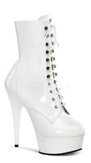 6" Lace-up Platform Ankle Boot, 6 Inch Lace-up Platform Ankle Boot ...