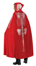 Red Devil Cape, Skeleton Cape, Red Skeleton Cape