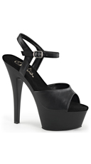 6 Inch Spike Heel Platform Sandal, 6